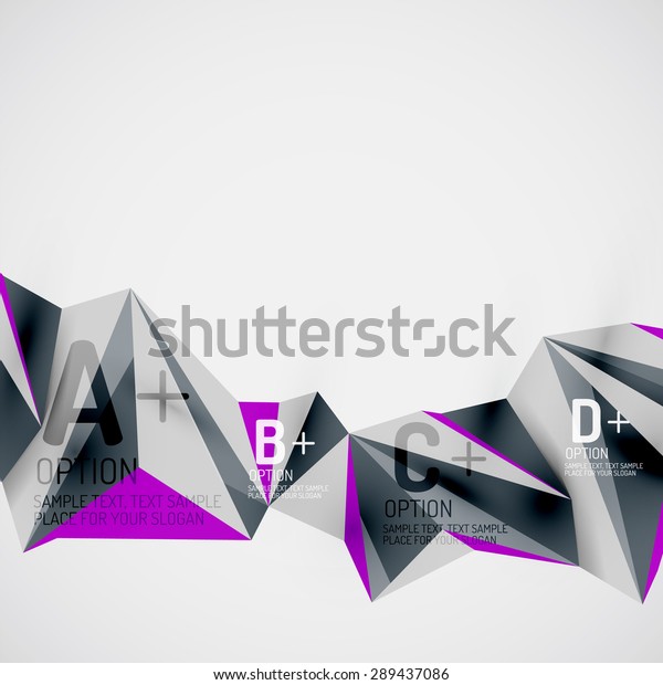3d Geometric Shapes Air Vector Abstract Stock Vector (Royalty Free ...