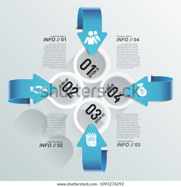 3d Infographic Background Stock Vector (Royalty Free) 1093276292 ...