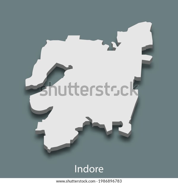 3d Isometric Map Indore City India: เวกเตอร์สต็อก (ปลอดค่าลิขสิทธิ์ ...