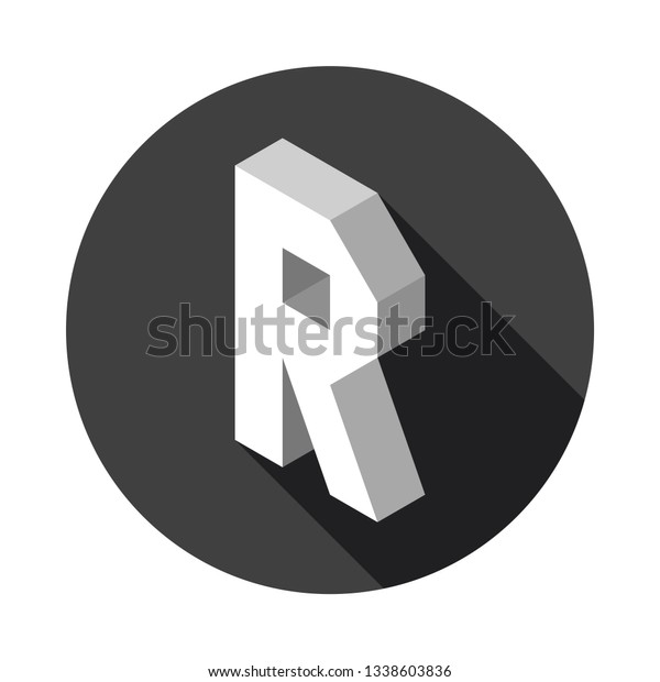 3d Letter R Logo Icon Design 스톡 벡터(로열티 프리) 1338603836 | Shutterstock