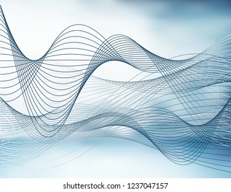 3d Line Background Stock Vector (Royalty Free) 1237047157 | Shutterstock