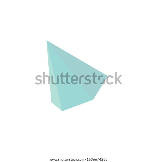 3d Object Simple Clip Art Vector Stock Vector (Royalty Free) 1636674283 ...