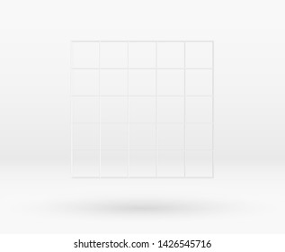 3d Realistic Flying Grid Shadow On: เวกเตอร์สต็อก (ปลอดค่าลิขสิทธิ์ ...