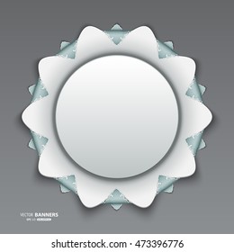 3d Round Flat Infographic Pie Shape Stock Vector (Royalty Free ...