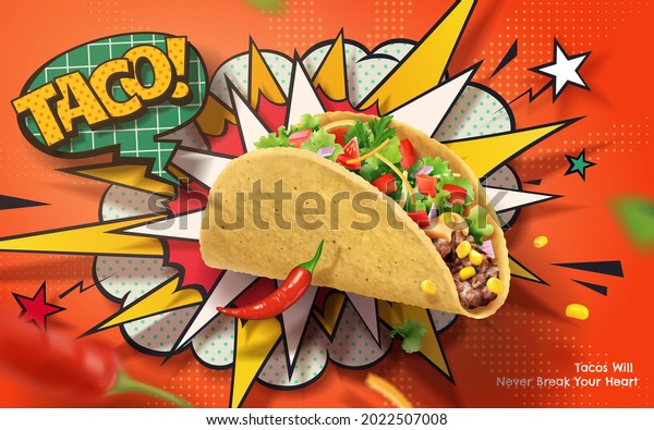 13,619 Tacos Graphics Images, Stock Photos & Vectors | Shutterstock