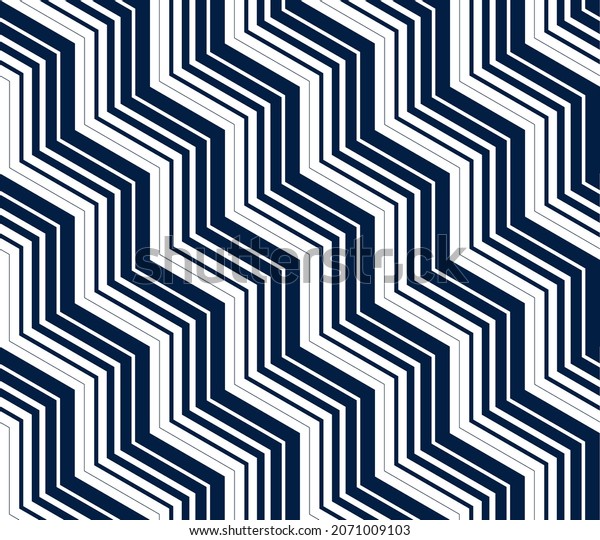 3d Stair Minimal Lined Seamless Pattern Stock Vector (Royalty Free ...