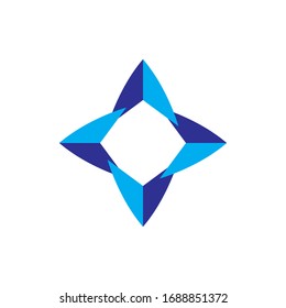 3d Star Logo Design Vector Stock Vector (Royalty Free) 1688851372 ...