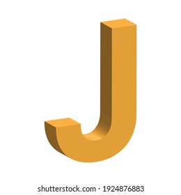 3d Text Orange J Alphabet Big: เวกเตอร์สต็อก (ปลอดค่าลิขสิทธิ์ ...