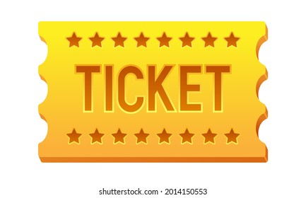 583 Golden ticket 3d Stock Vectors, Images & Vector Art | Shutterstock
