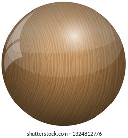 3d Vector Drawing Ball Highlights Isolated Stock Vector (Royalty Free ...
