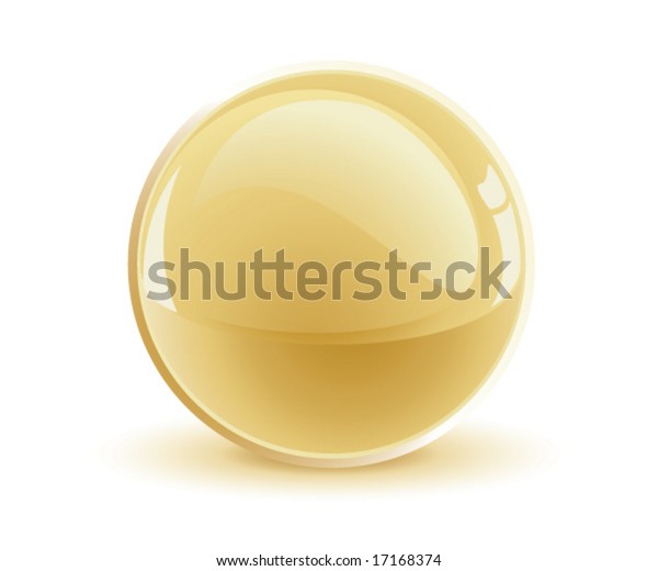 3d Vector Gold Sphere Stock Vector (Royalty Free) 17168374 | Shutterstock