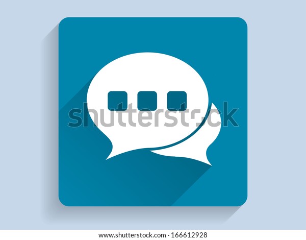 3d Vector Illustration Communication Icon Stock Vector (Royalty Free ...