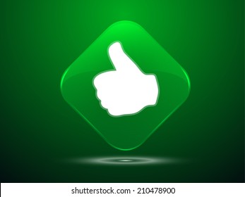 3d Vector Illustration Ok Icon Stock Vector (Royalty Free) 210478900 ...