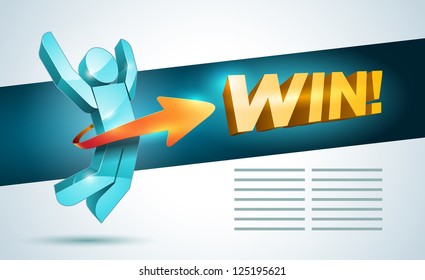 17,529 3d win text Images, Stock Photos & Vectors | Shutterstock
