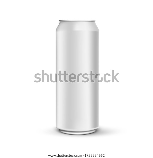 3d Vector Realistic Metal Can Isolated Stock Vector (Royalty Free ...