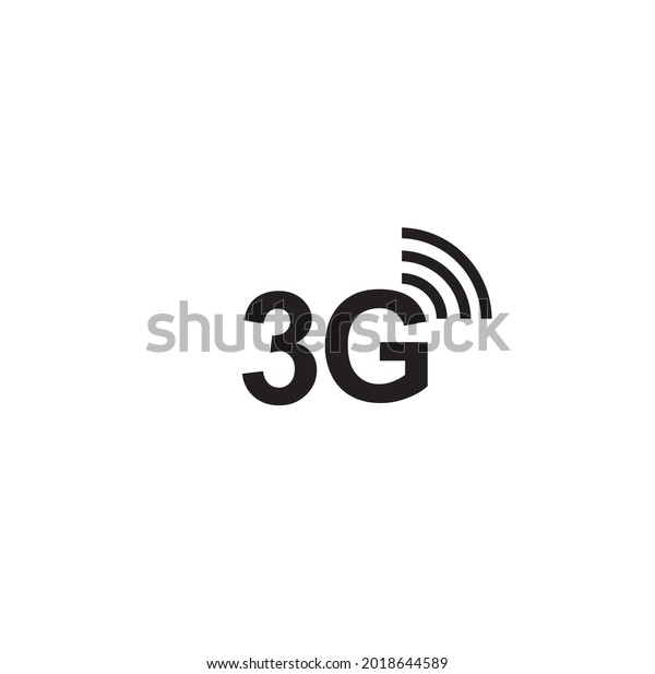 3g Mobile Signal Icon Mobile Interface Stock Vector (Royalty Free ...