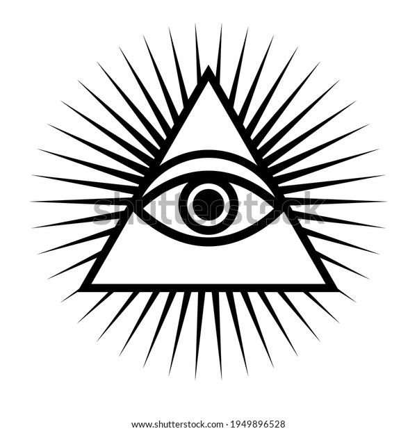 3rd Eye Symbol Clipart Image Isolated Stock Vector (Royalty Free ...