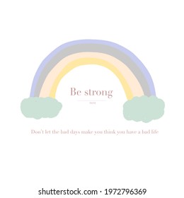 4 Color Rainbow Vector Illustration Yellow Stock Vector (Royalty Free ...