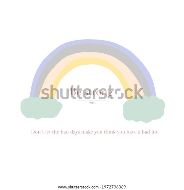 4 Color Rainbow Vector Illustration Yellow Stock Vector (Royalty Free ...