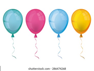 22,756 Four Balloons Images, Stock Photos & Vectors | Shutterstock