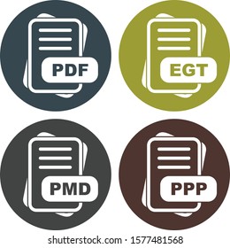 227 Egt file format icon Images, Stock Photos & Vectors | Shutterstock