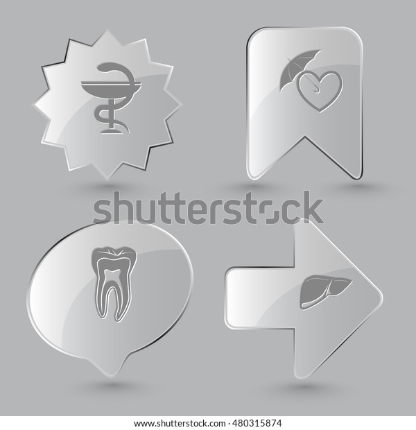 4 Images Pharma Symbol Protection Love Stock Vector (Royalty Free ...