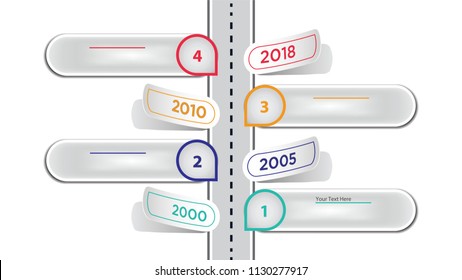 1,574 4 years timeline Images, Stock Photos & Vectors | Shutterstock