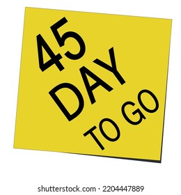 343 45 days go 이미지, 스톡 사진 및 벡터 | Shutterstock