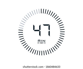 17 Minutes Timers Clocks Timer 17 Stock Vector (Royalty Free ...