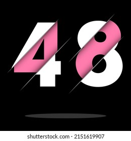2,270 Number 48 logo Images, Stock Photos & Vectors | Shutterstock