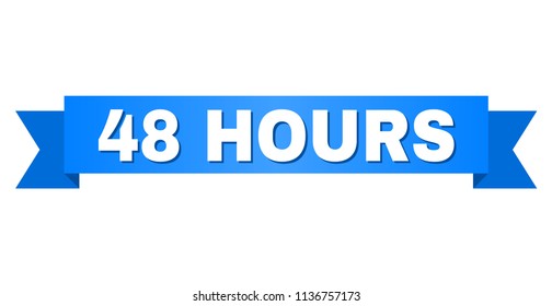 48 Hours Text On Ribbon Designed Stock Vector (Royalty Free) 1136757173 ...