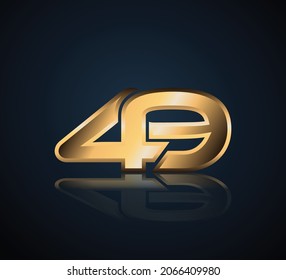 2,393 49 Gold Images, Stock Photos & Vectors | Shutterstock