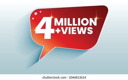 4m Views Celebration Background Design 4million: เวกเตอร์สต็อก (ปลอดค่า ...