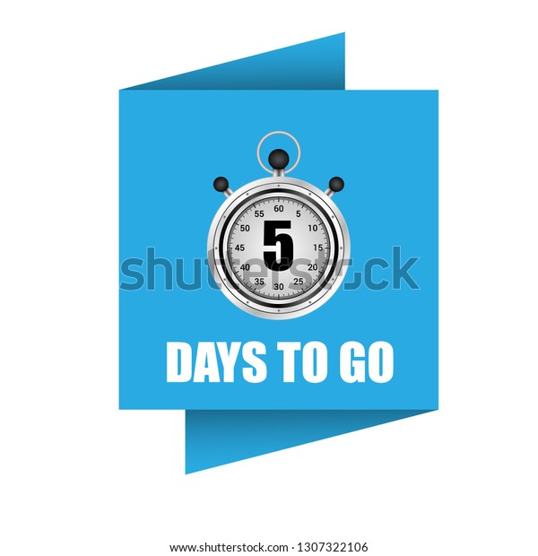 5 Day Go Vector Stock Illustration Stock Vector (Royalty Free ...