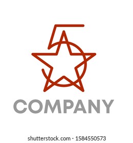 5 Logo Design Vector Sign Stock Vector (Royalty Free) 1796114455 ...