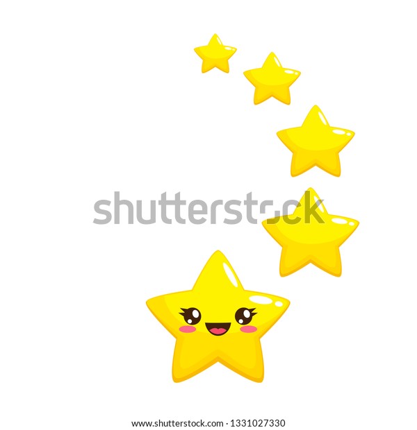 5 Stars Round Template Five Golden Stock Vector (Royalty Free ...