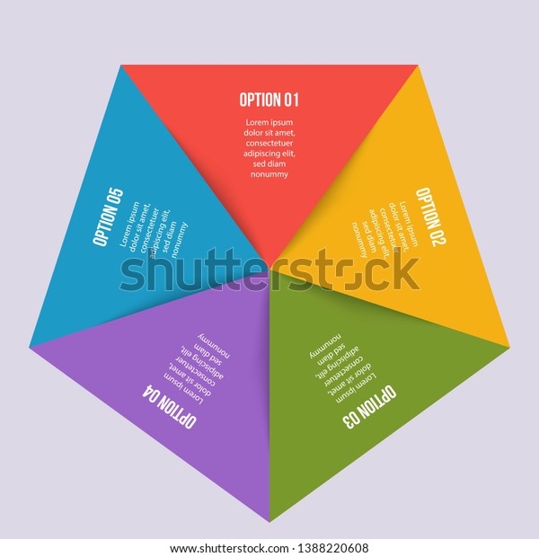 5 Steps Chart Infographic Diagram 스톡 벡터(로열티 프리) 1388220608 | Shutterstock