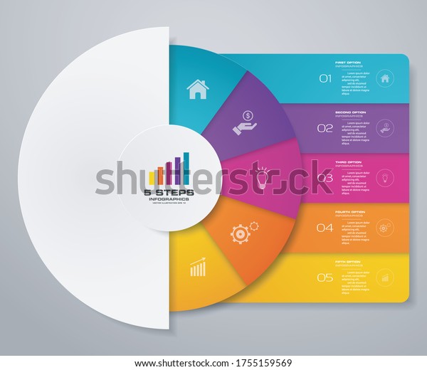 5 Steps Infographics Chart Design Element Stock Vector (Royalty Free ...