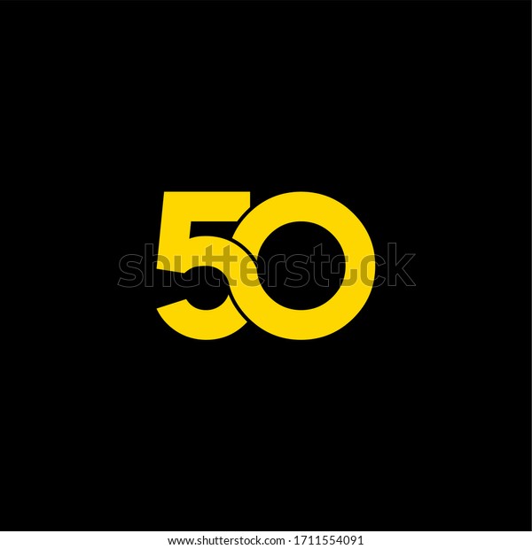 50 Letter Original Monogram Logo Design: เวกเตอร์สต็อก (ปลอดค่า ...
