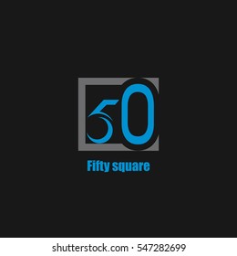 50 Number Logo Design Vector Element Stock Vector (Royalty Free ...