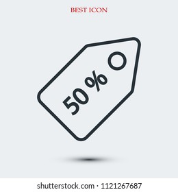 50 Tag Icon Stock Vector Illustration Stock Vector (Royalty Free ...