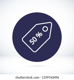 50 Tag Icon Stock Vector Illustration Stock Vector (Royalty Free ...