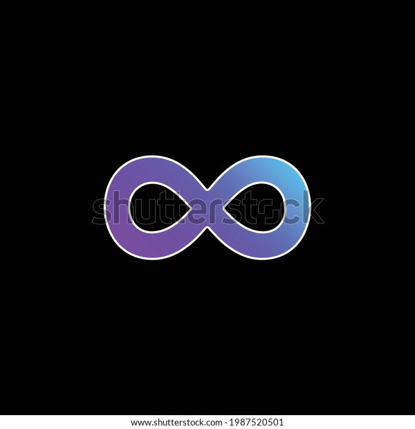 500px Logo Blue Gradient Vector Icon Stock Vector (Royalty Free ...
