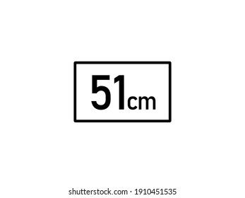 12 51 inches size Images, Stock Photos & Vectors | Shutterstock