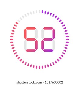 58 Timer 52 min Images, Stock Photos & Vectors | Shutterstock
