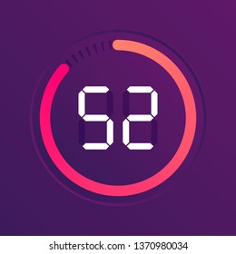 58 Timer 52 min Images, Stock Photos & Vectors | Shutterstock