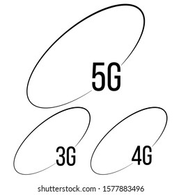 5g 3g 4g Vector Icon 5th Stock Vector (Royalty Free) 1577883496 ...