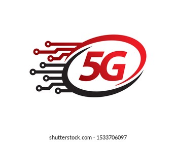 5g Logo Symbol Icon Template Stock Vector (Royalty Free) 1533706097 ...