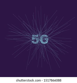 5g Network Sign Wireless Internet Symbol Stock Vector (Royalty Free ...