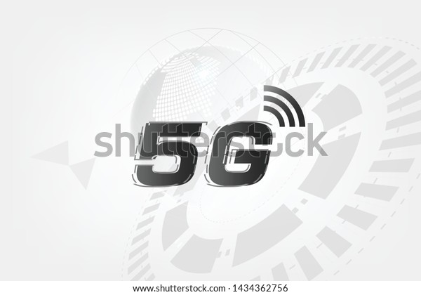 5g Wireless Internet Wifi Connection Concept Stock Vector (Royalty Free ...